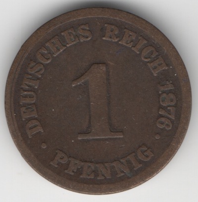 German Empire 1 Pfennig - Coin catalog online