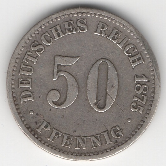 50 Pfennig - German Empire - Coin catalog online
