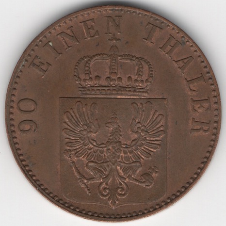 Prussia 4 Pfennige - Coin catalog online