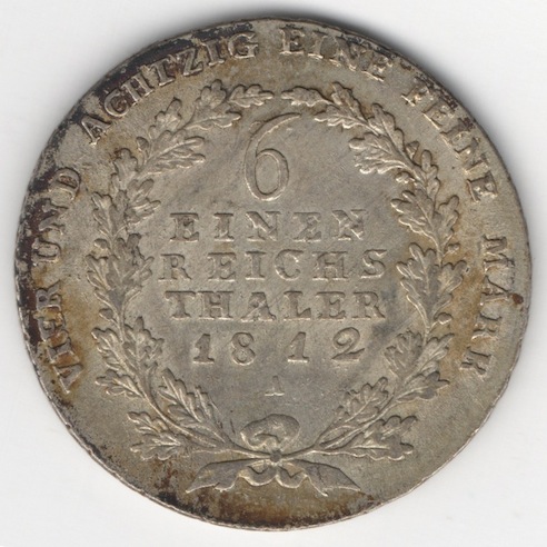 Prussia 1/6 Thaler - Coin catalog online